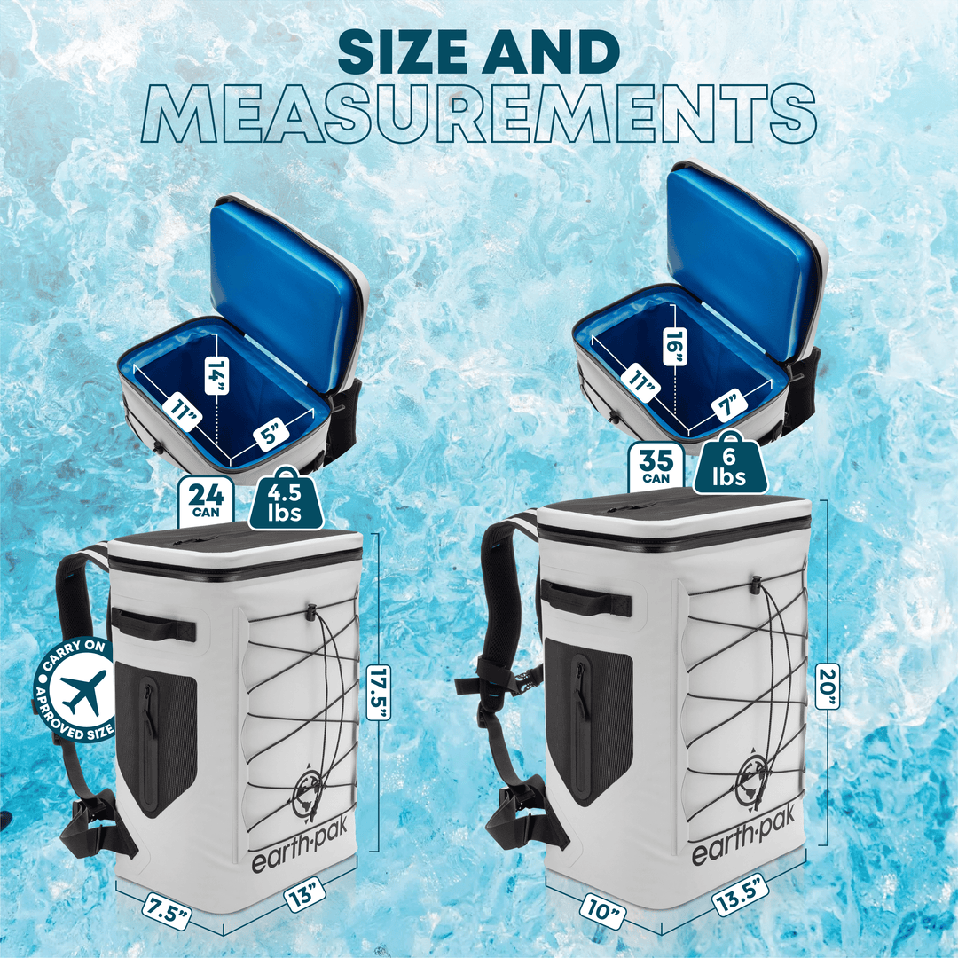 earth pak | Product Sizes & Weights